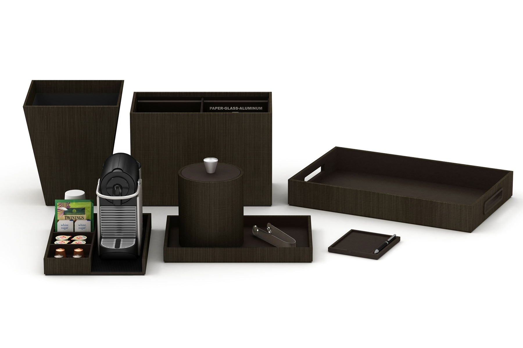 Classic Weave Woven Foam Room Accessories | Via Motif
