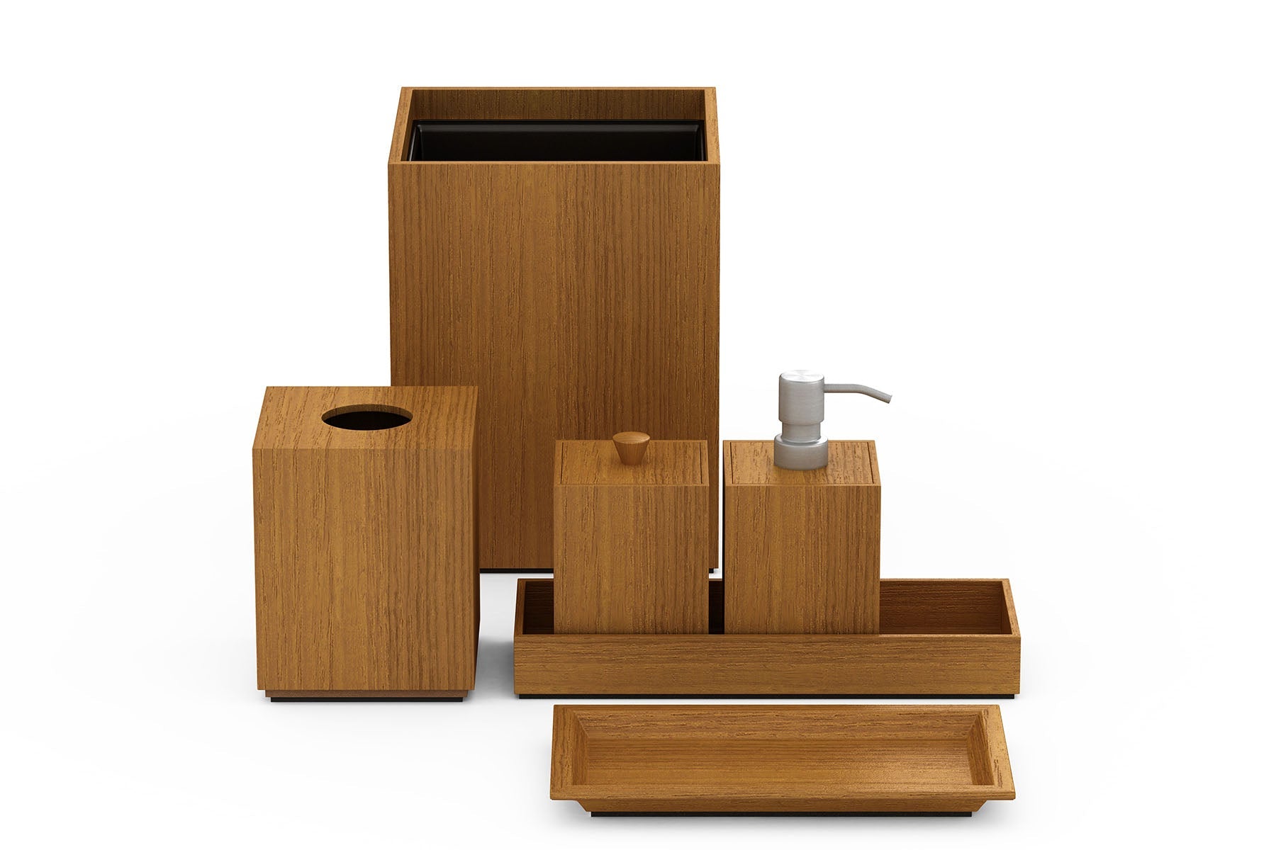 Rustic Luxurious Wood Bath Accessories | Via Motif