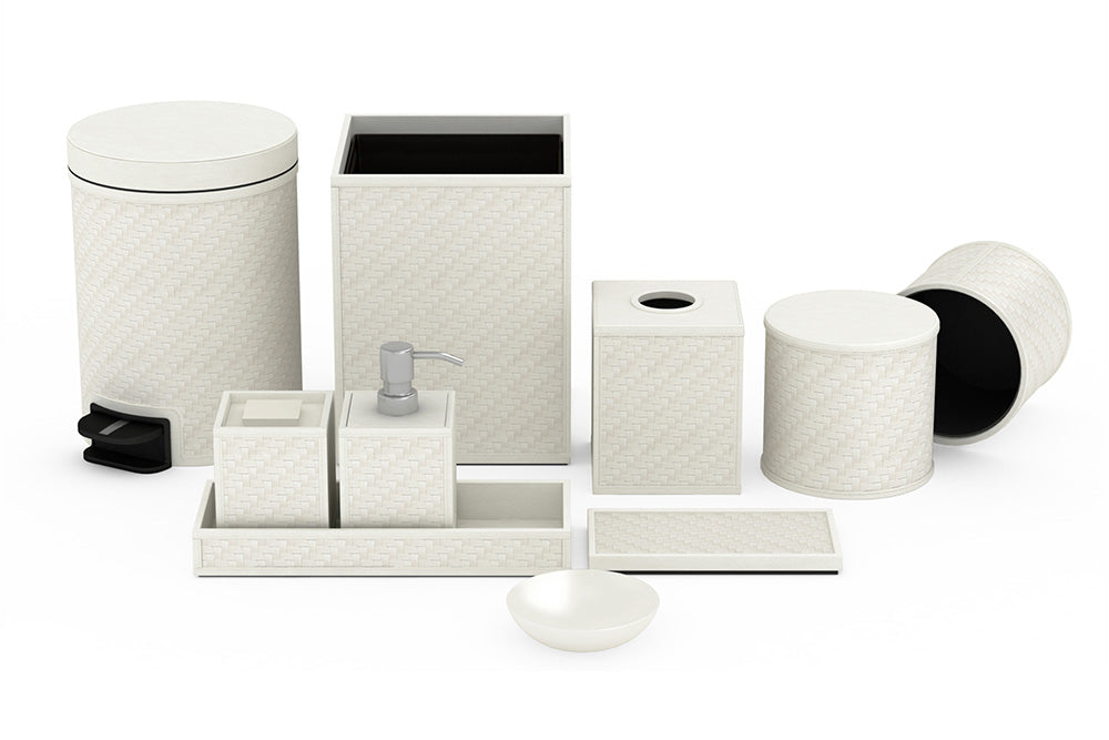 Plaited Polyweave Bathroom Accessories | Via Motif