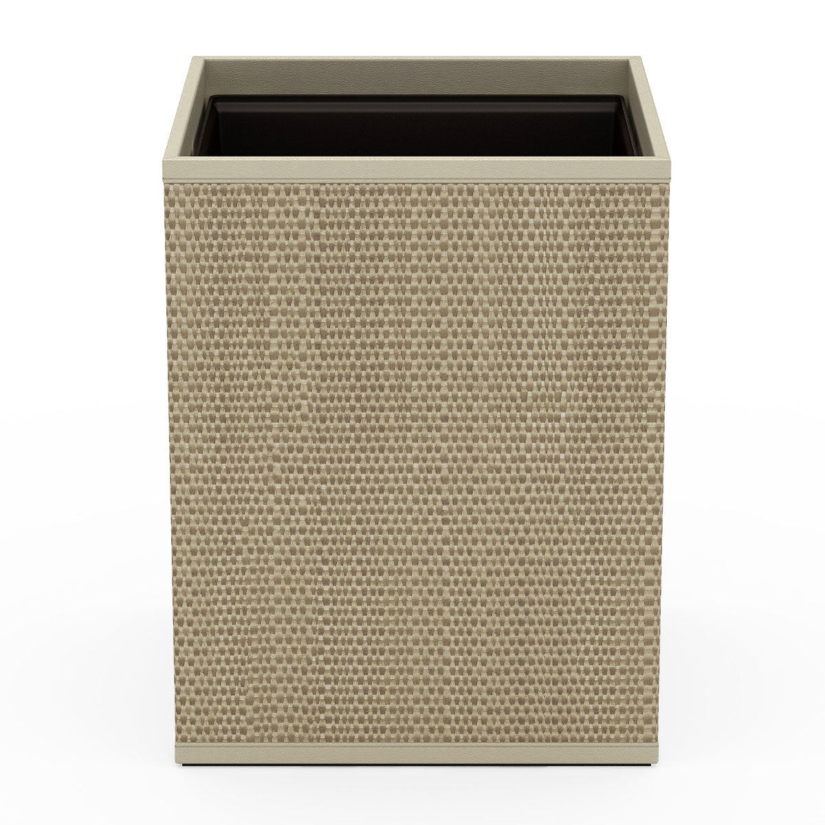 Cube Wastebasket - Broadweave Mendong - Signature Collection – Via Motif