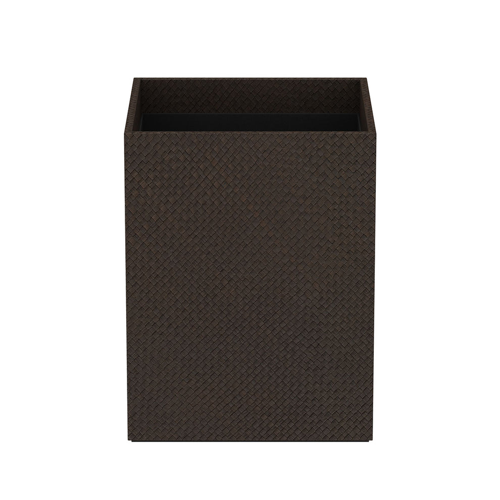Java Pandan Cube Bathroom Wastebasket | Via Motif