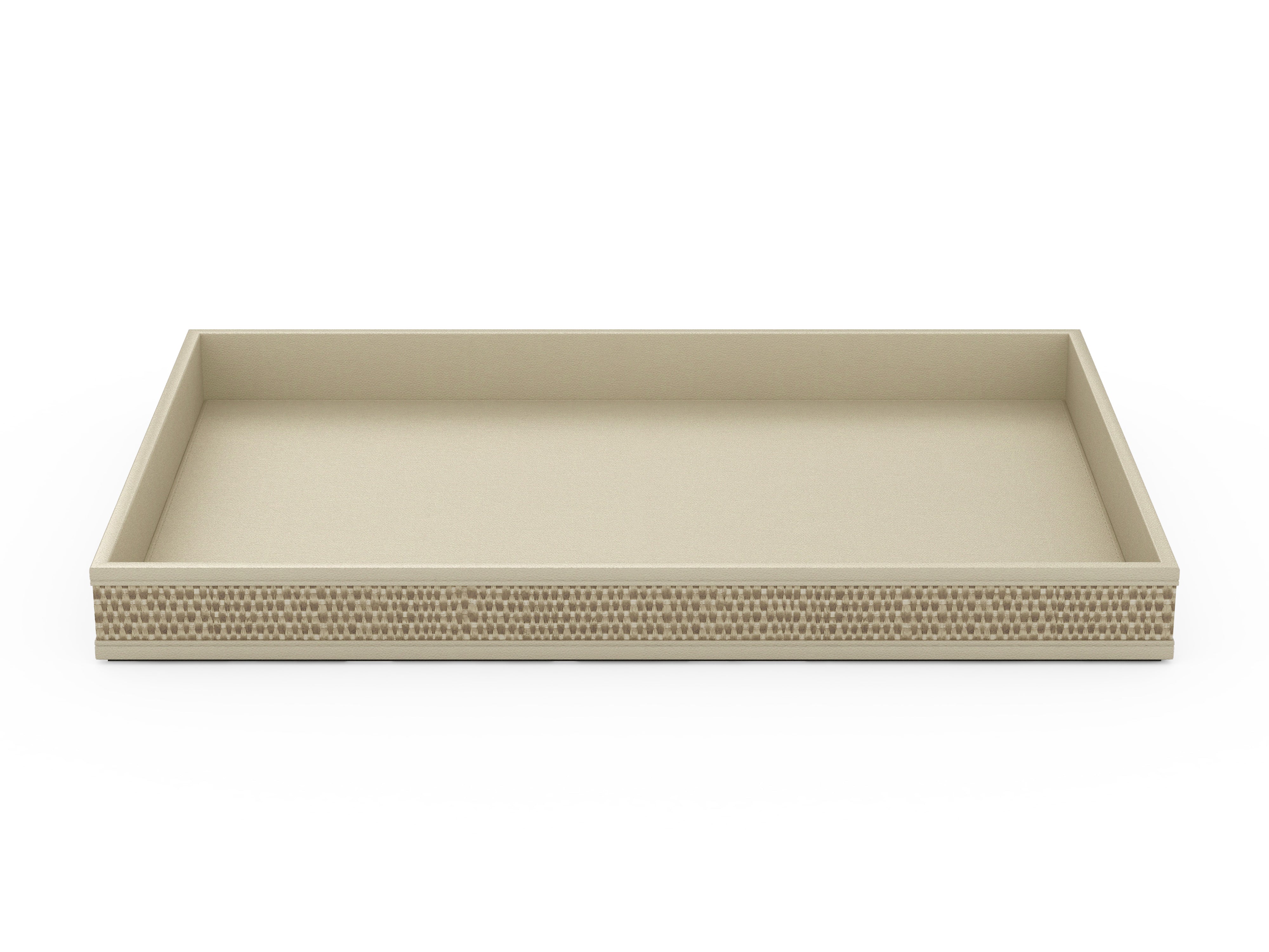 Rectangle Tray - Broadweave Mendong - Signature Collection – Via Motif