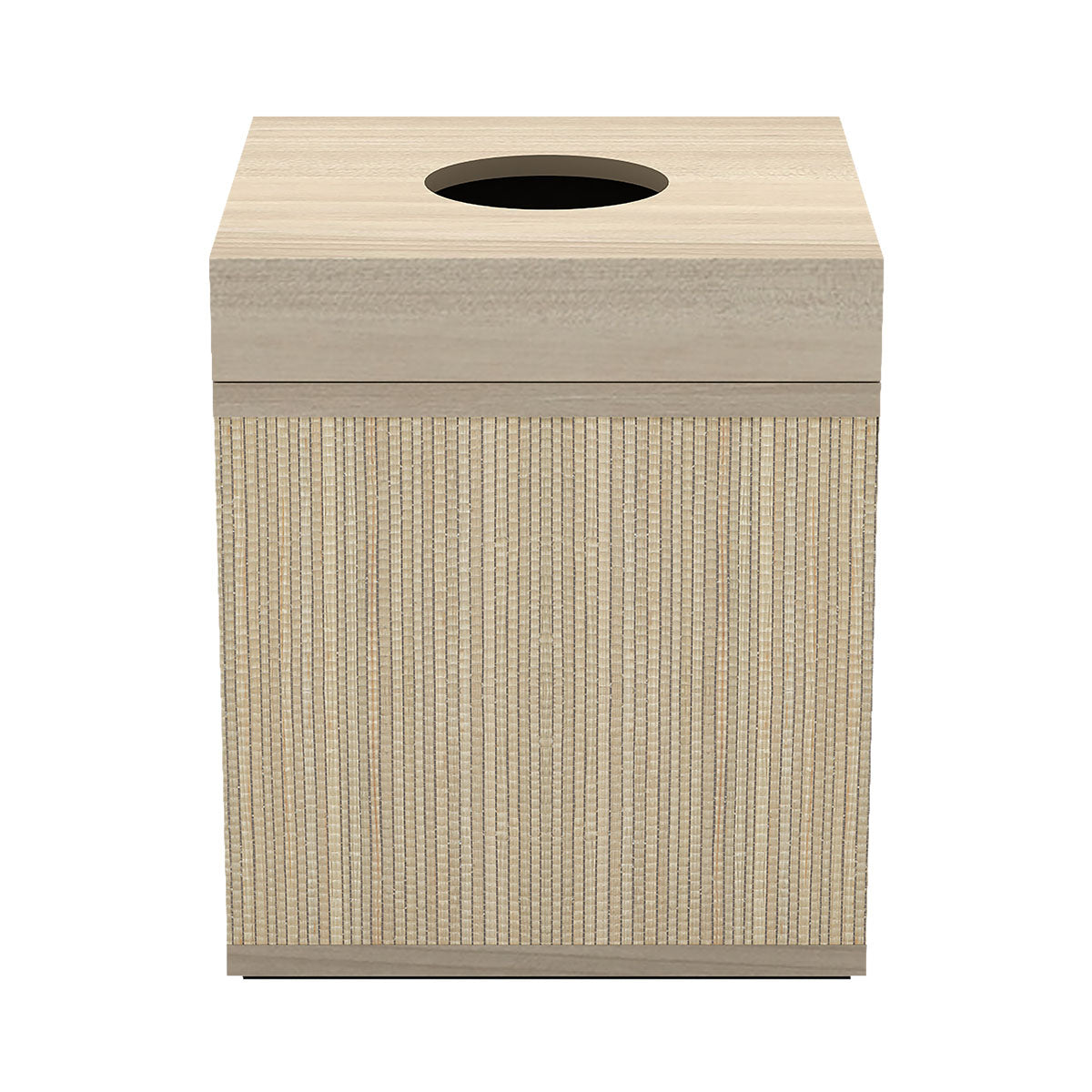 Classic Natural Mendong Tissue Box Cover | Via Motif