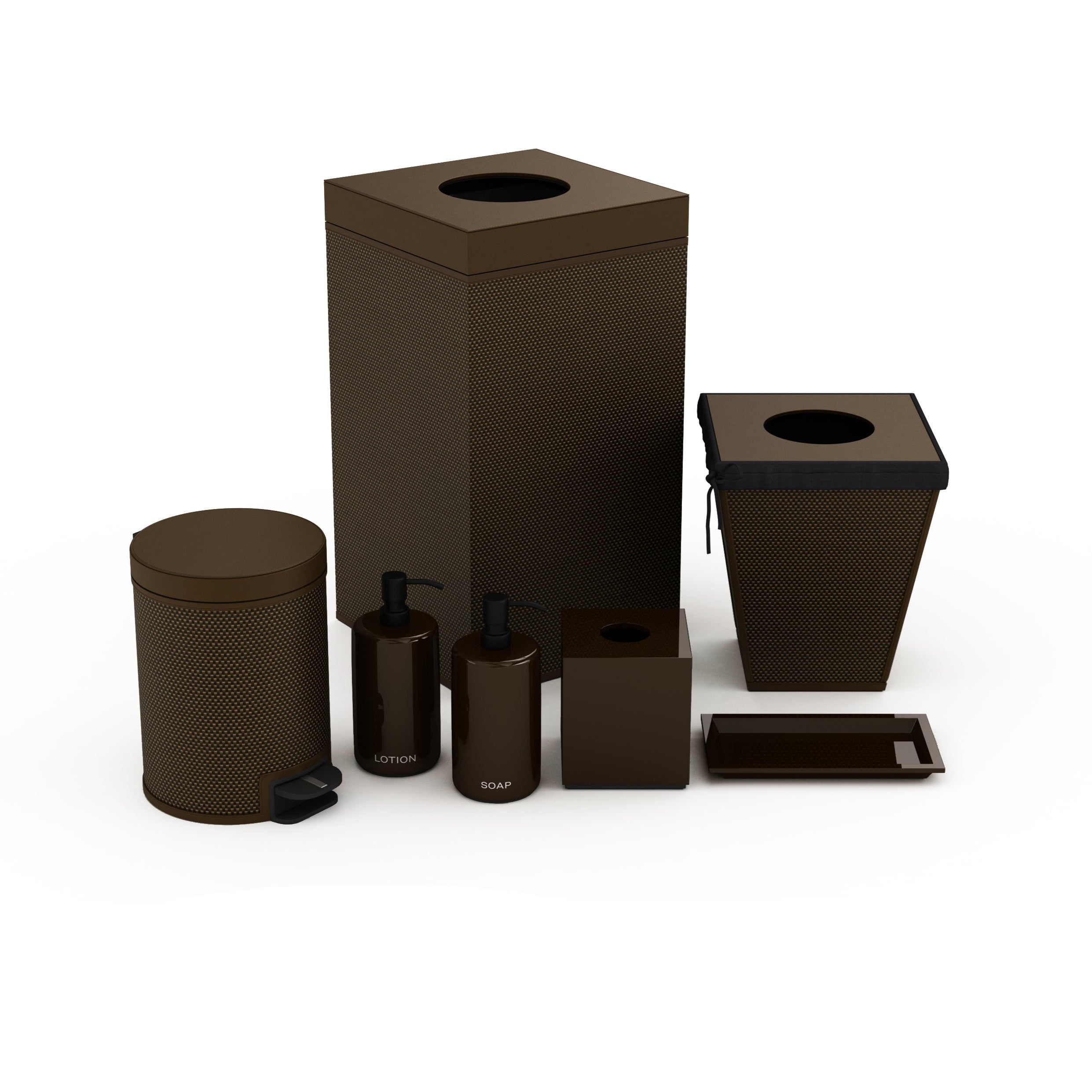 Small Format Bathroom Wastebaskets | Via Motif